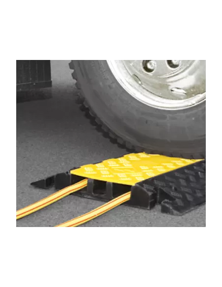 TRAFFIC-LINE Cable/Hose Protection Ramps – 3 Channel Colour Yellow ...
