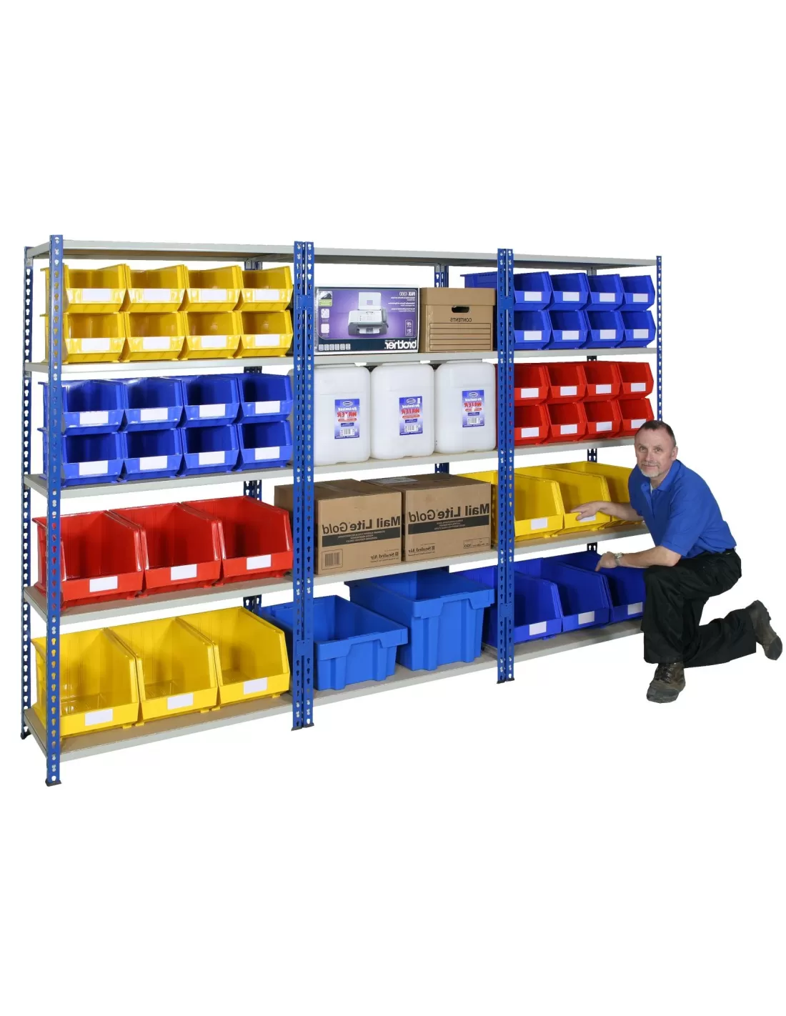 J Rivet Shelving Height (mm) 1830 Width (mm) 915 Depth (mm) 305