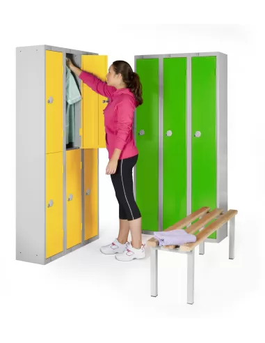 Elite One Door Lockers Door Colour Blue Lockers 1800H x 300W x 450D Set ...